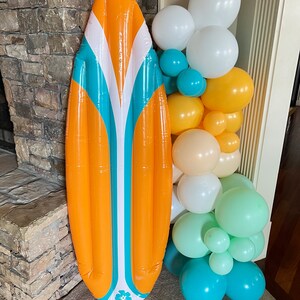Surfs up Balloon Garland DIY Kit | Blue 1 & Surf Board Sold Separately ...