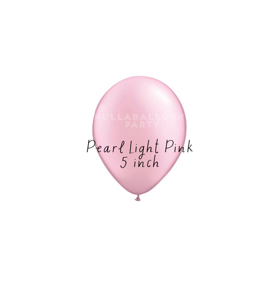 Mini Pearl Light Pink Balloons | Light Pink Birthday Party | Mini 5 ...