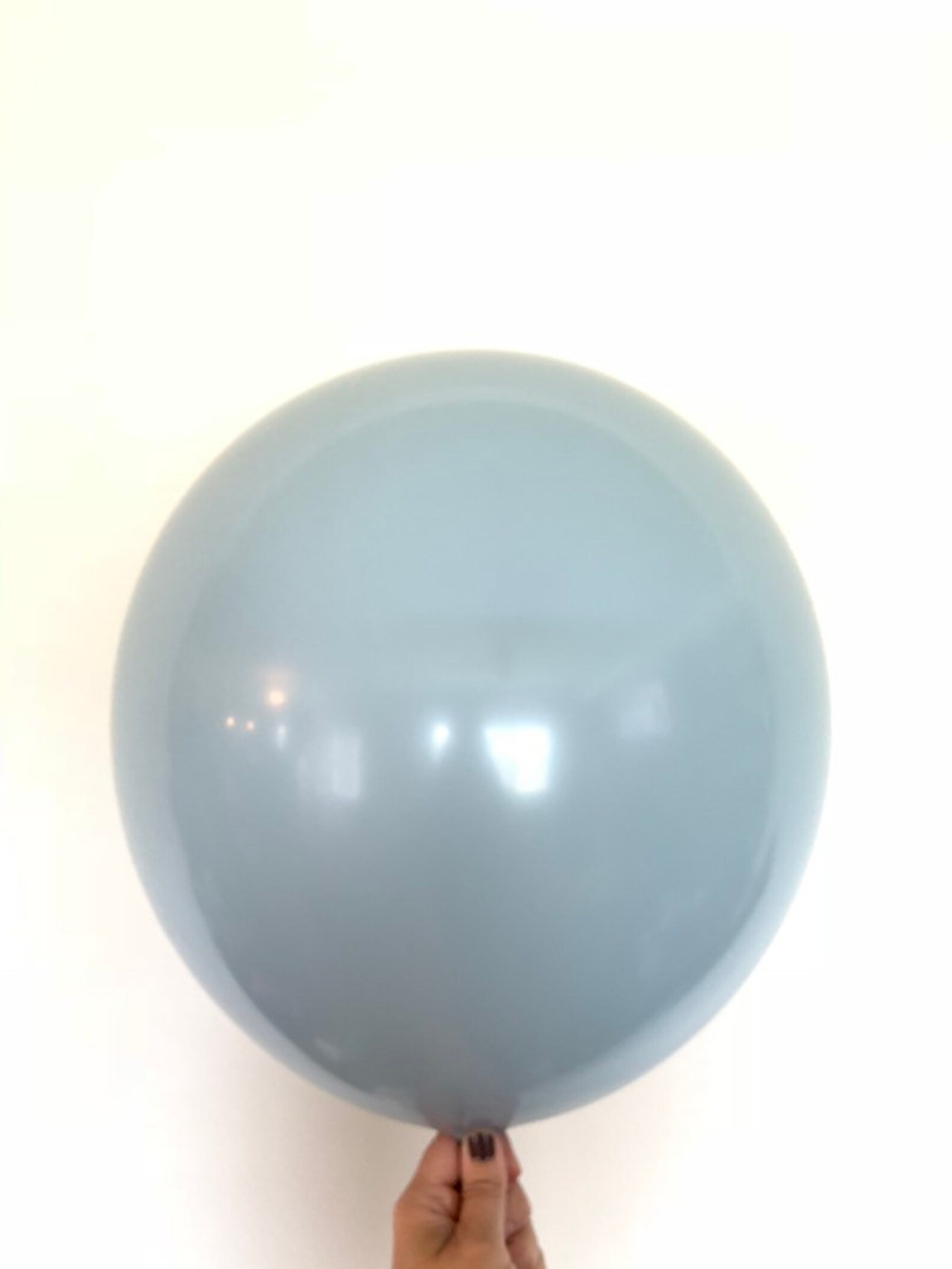 Jumbo Fog Latex Balloons Large Blue Gray Balloon 24 | Etsy