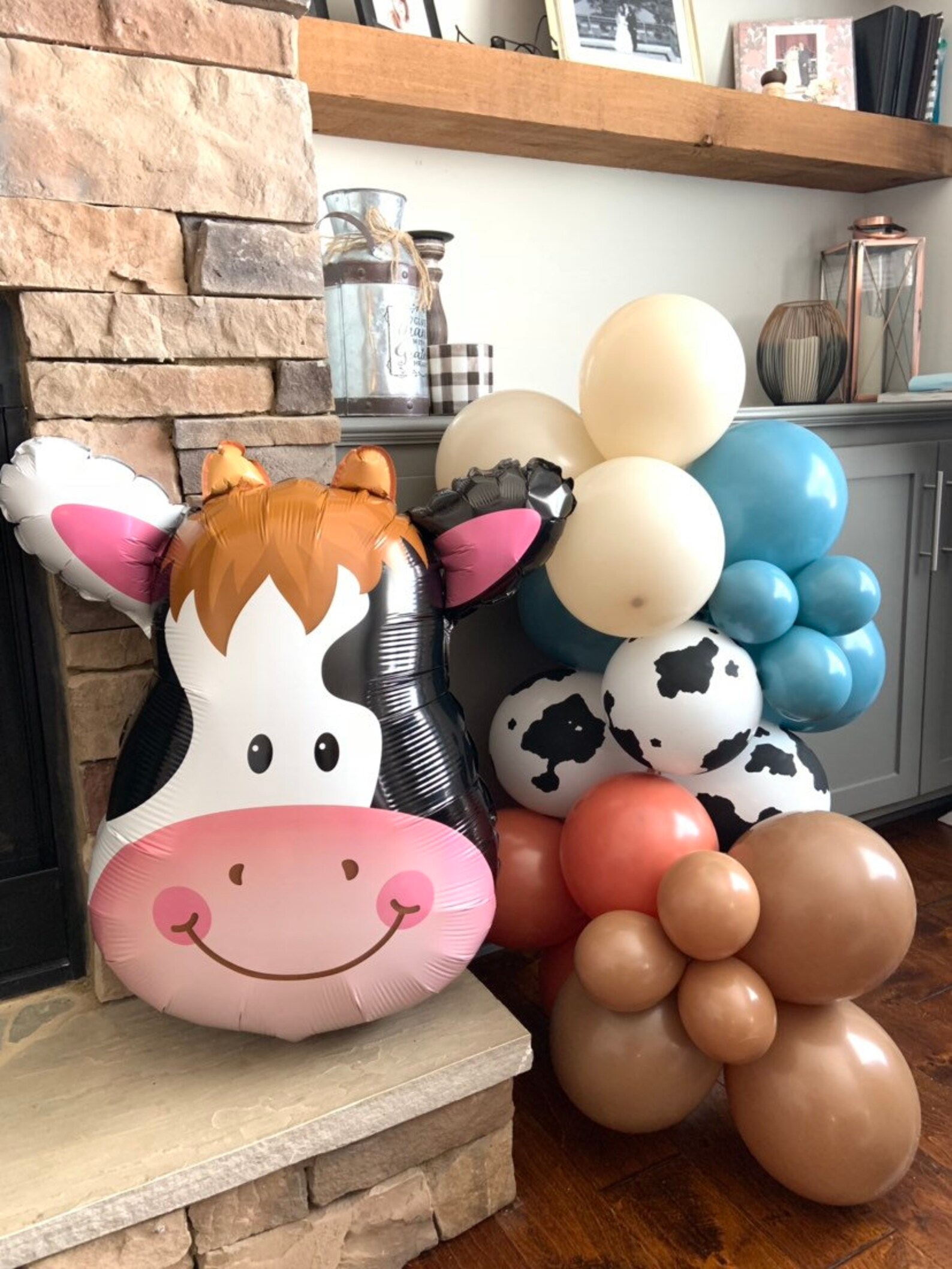 Barnyard Balloon Garland Farm Balloon Garland Oink Moo - Etsy