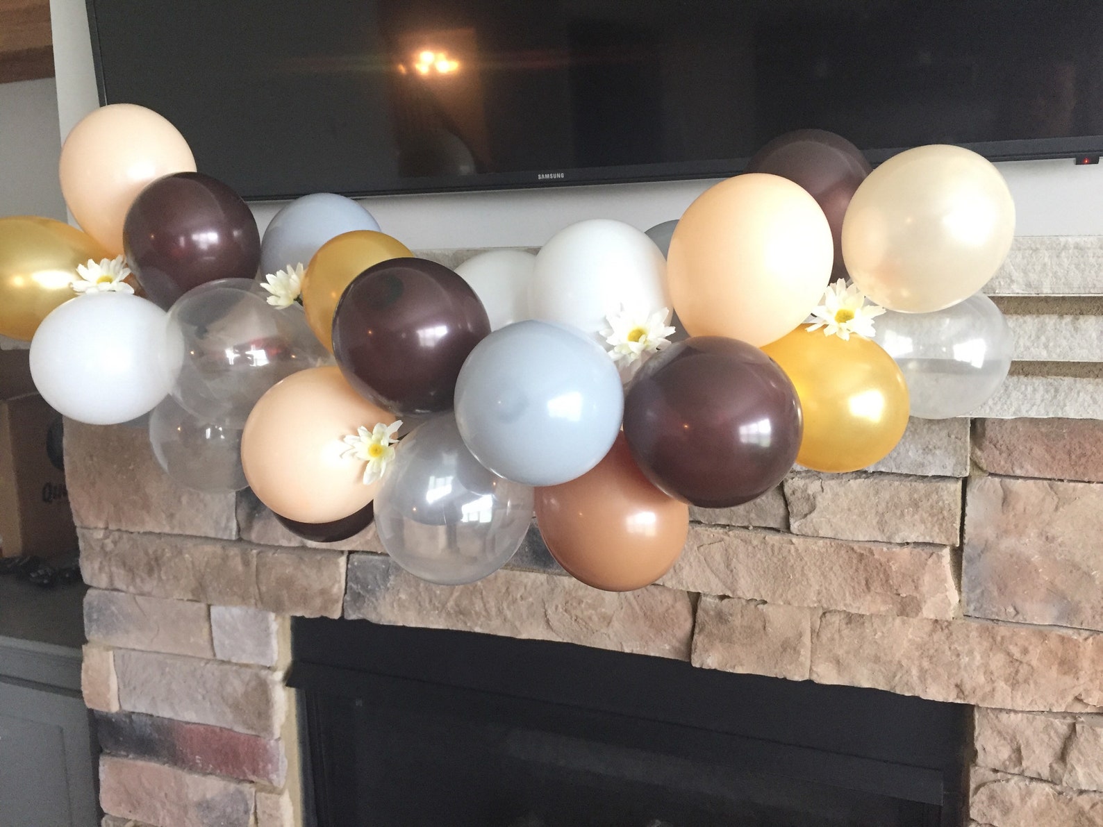 Fall Balloon Garland Fall Bridal Shower Decor Fall Baby | Etsy