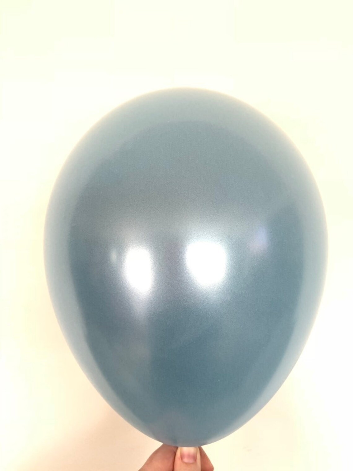 Slate Blue Balloons | Slate Blue Wedding Decor | Slate Blue and Peach ...