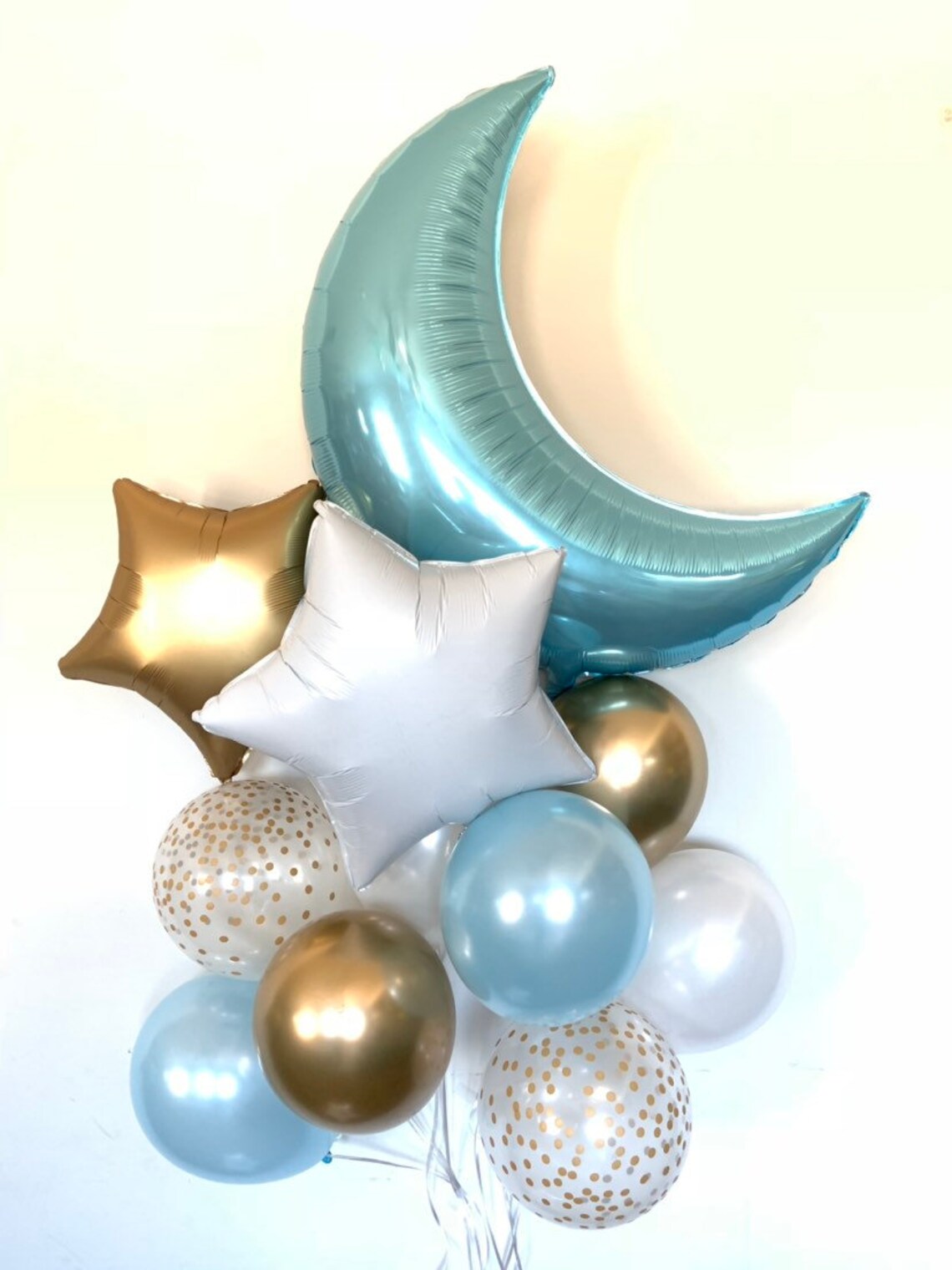 Twinkle Little Star Balloons | Blue Twinkle Little Star Baby Shower ...