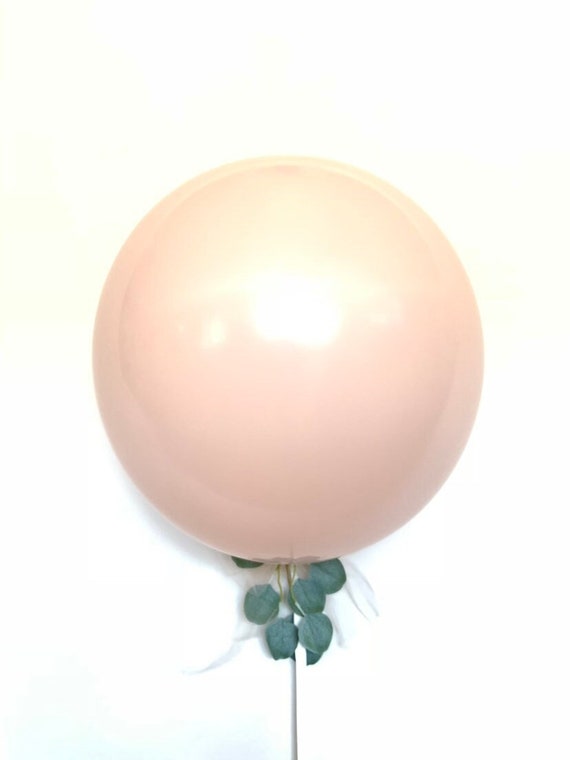 Jumbo Cameo Balloons 24 Cameo Balloons Large Blush | Etsy