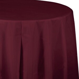 Burgundy Tablecloth - Etsy