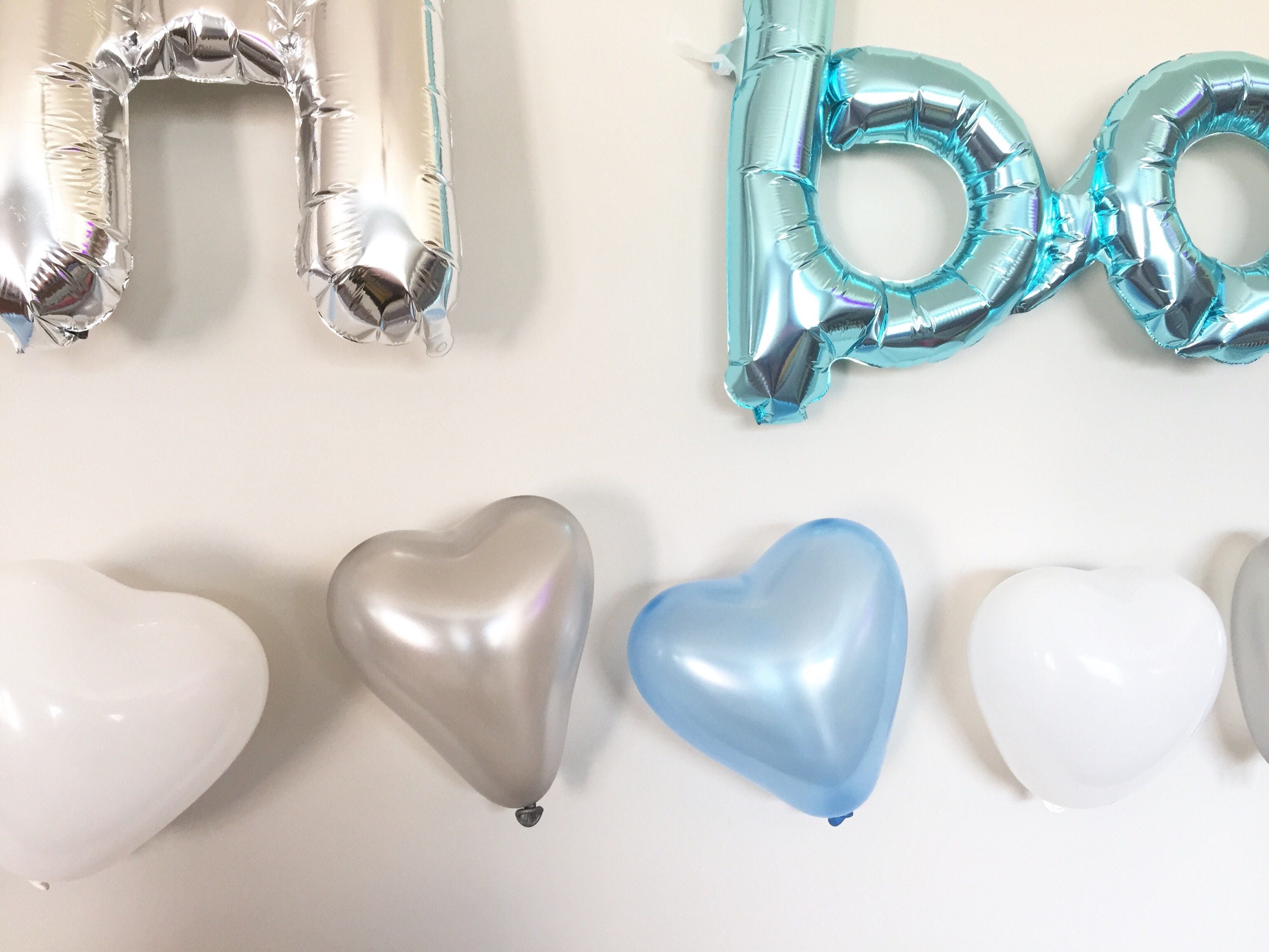 Oh Boy Balloon, Boy Oh Boy Baby Shower Decor, Boy Script Balloon, Blue ...