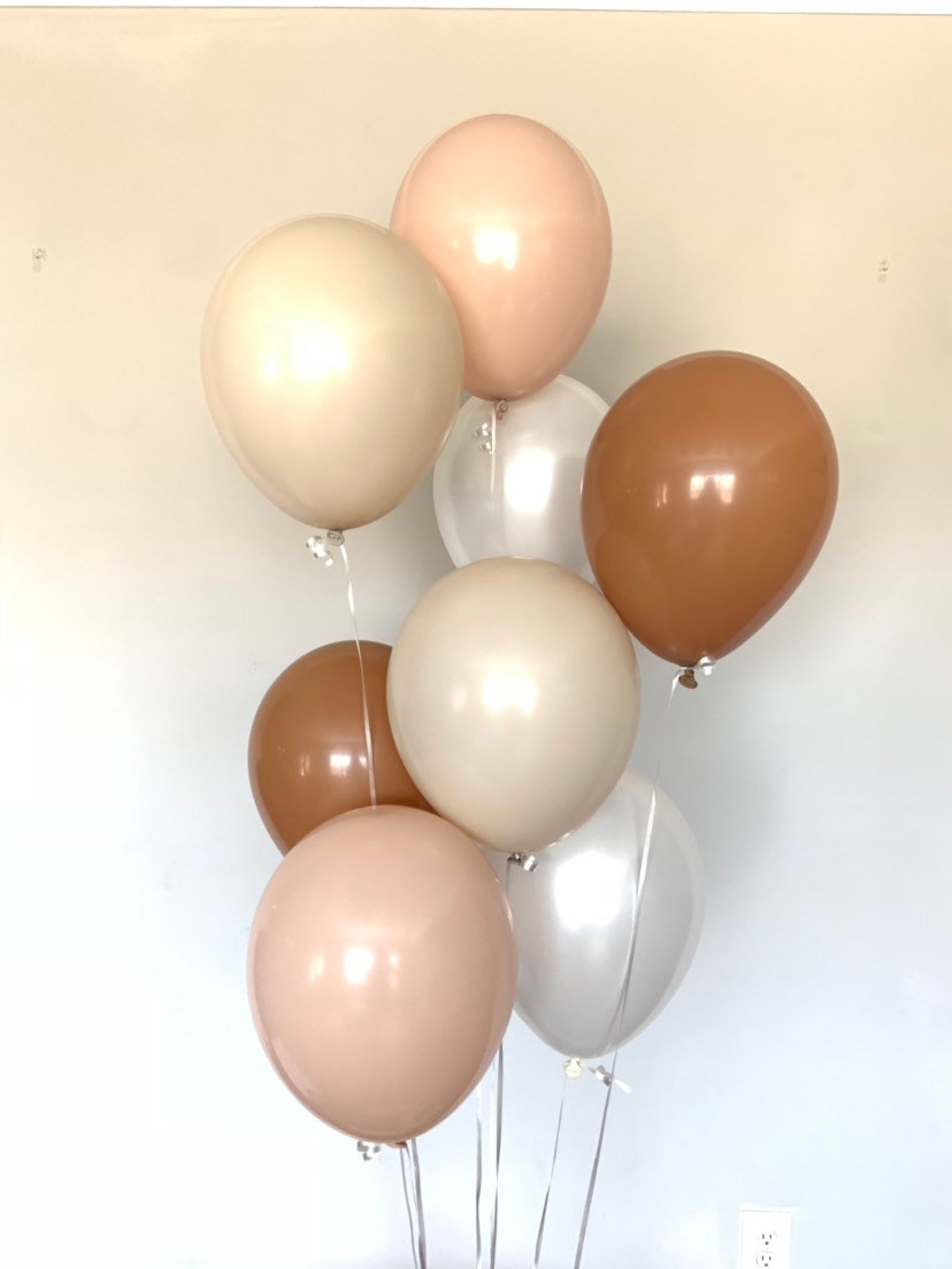 Muted Brown Balloons Neutral Balloons Nude Balloons - Etsy