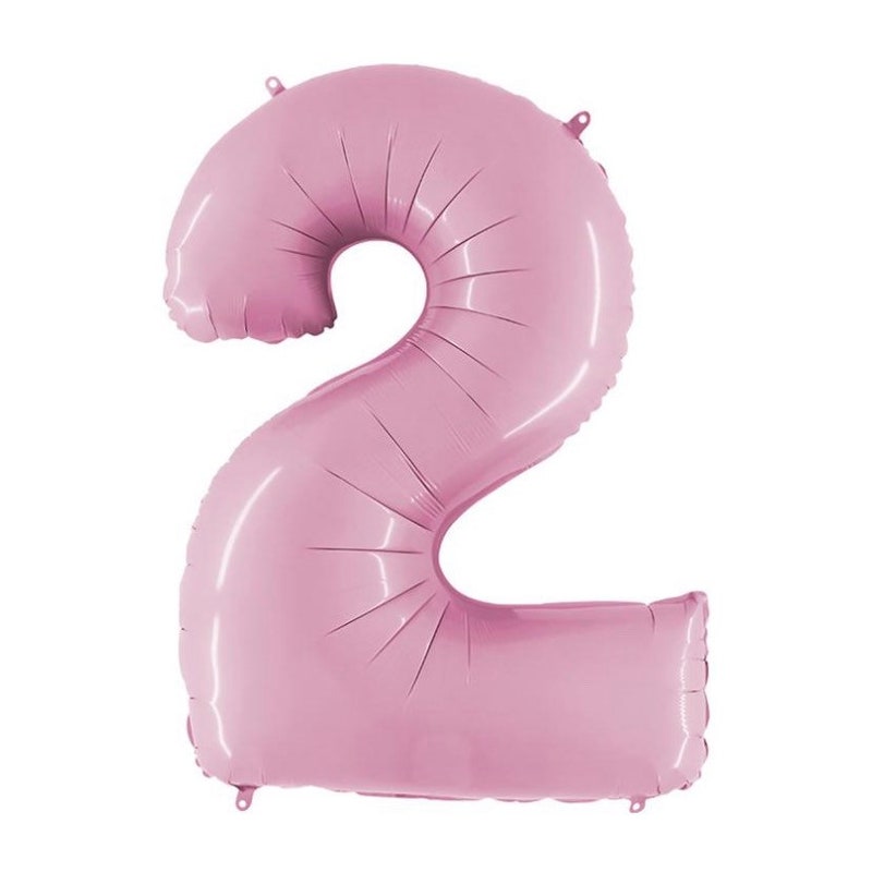 Pink 2 Balloon - Etsy