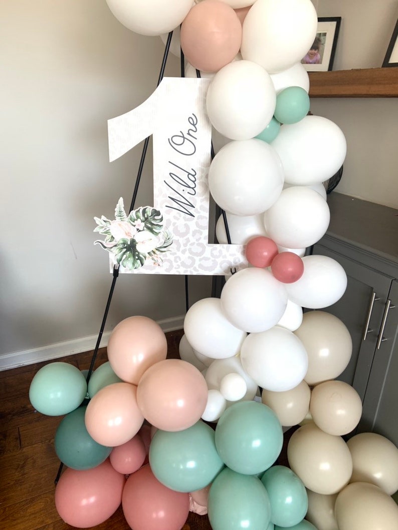 Wild One Balloon Garland Safari Balloon Garland Tropical - Etsy