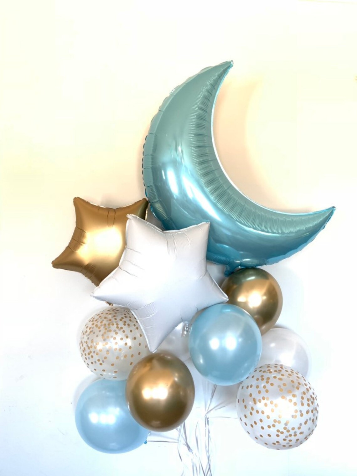 Twinkle Little Star Balloons | Blue Twinkle Little Star Baby Shower ...