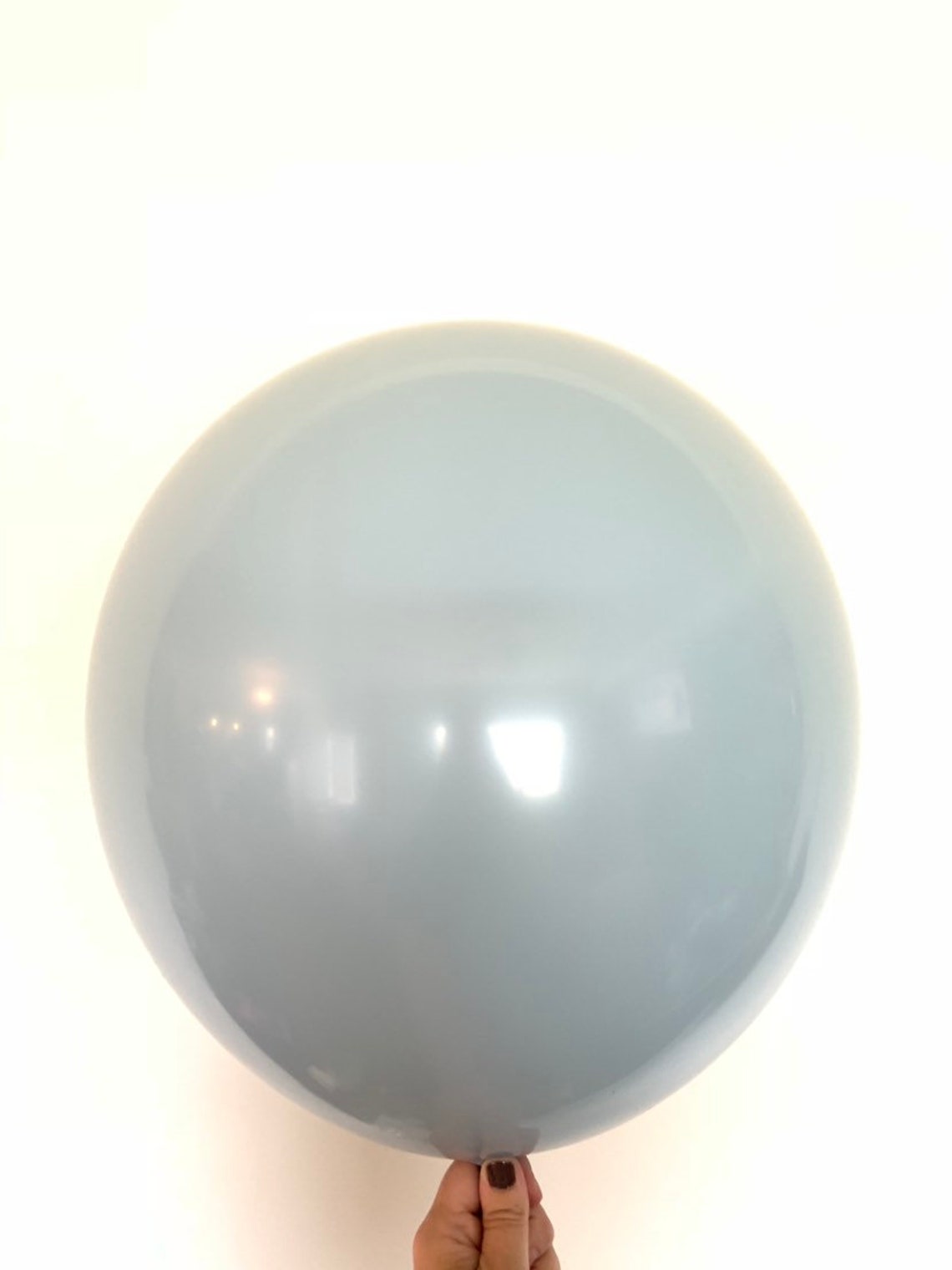 Jumbo Fog Latex Balloons Large Blue Gray Balloon 24 | Etsy