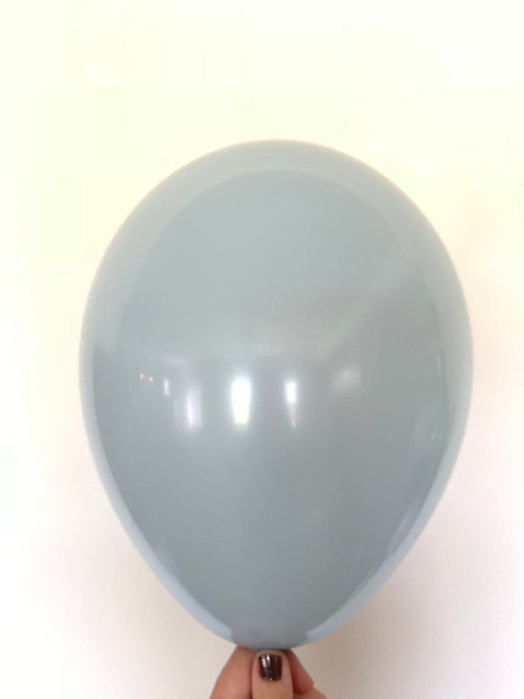 Fog Balloons | Gray Blue Latex Balloons | Gray Blue Birthday Party ...