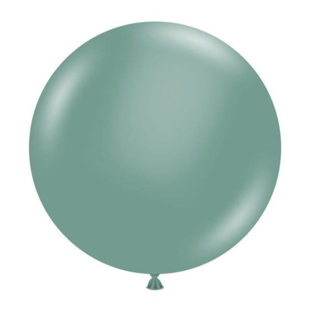Jumbo Willow Balloons | Dark Sage Green Wedding Decor | Sage Balloons ...