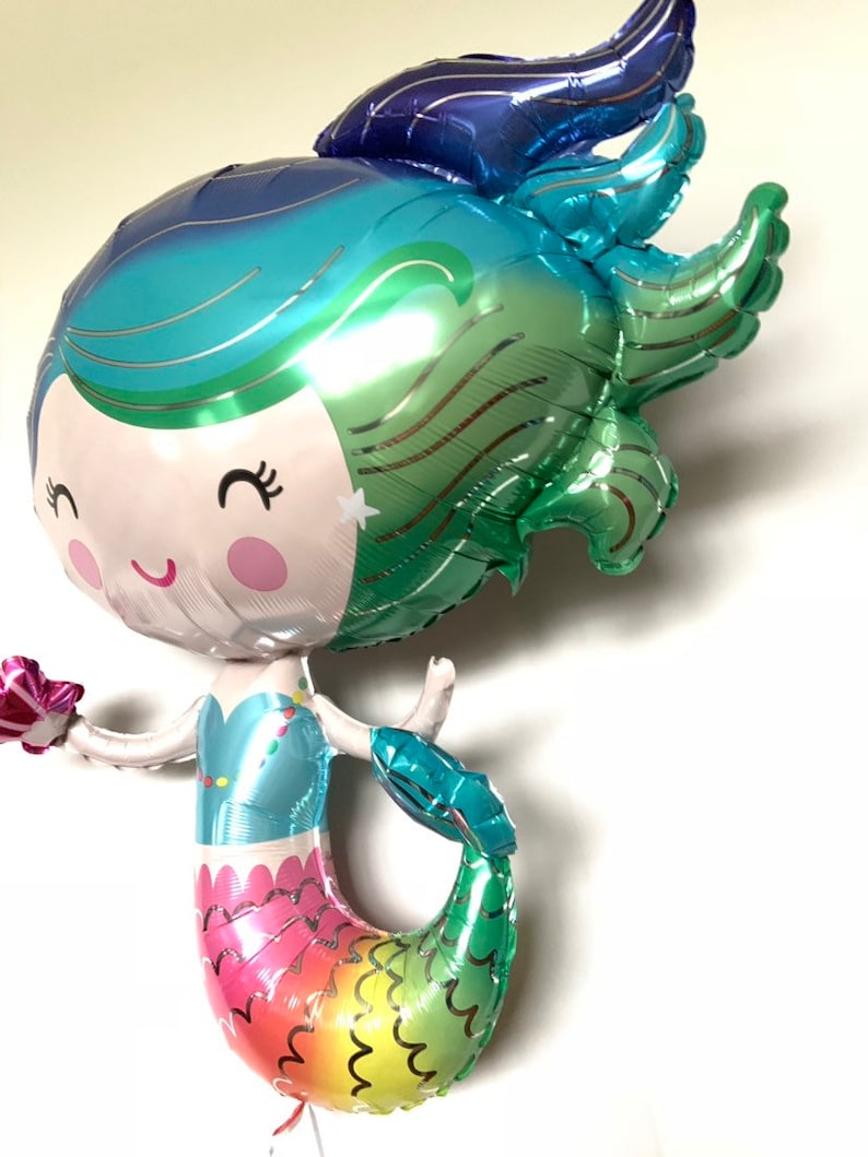 Mermaid Balloons Mermaid Party Decor Lets Be Mermaids | Etsy