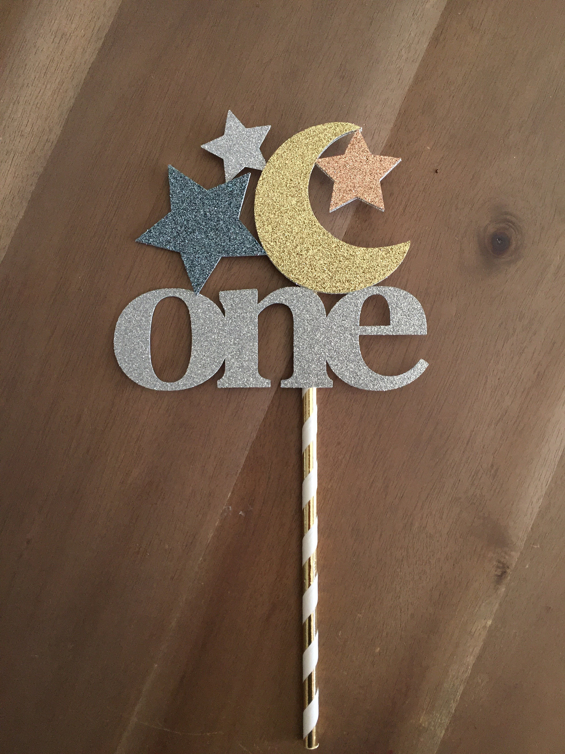 Twinkle Little Star Cake Topper | One Cake Topper | First Birthday ...