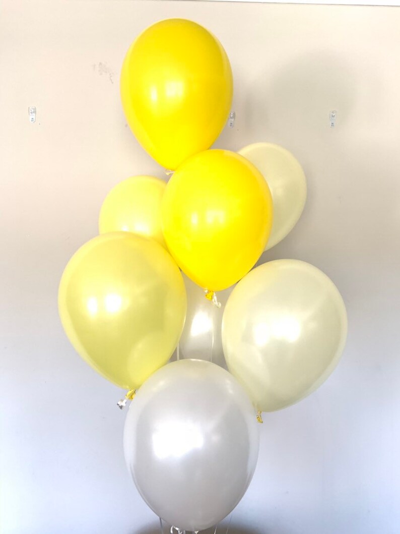 Yellow Balloons Lemon Balloons Citrus Balloons Lemonade | Etsy