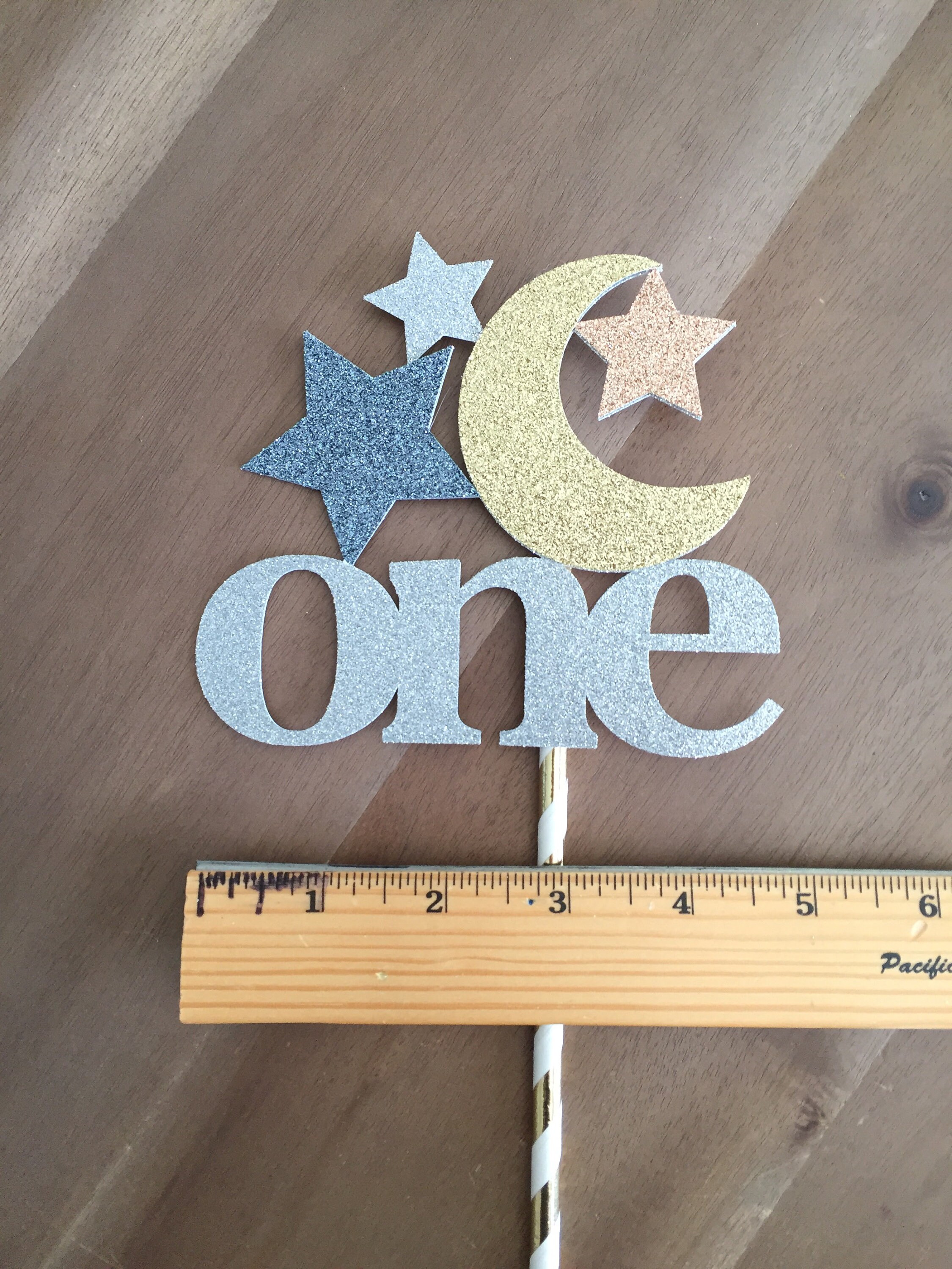 Twinkle Little Star Cake Topper | One Cake Topper | First Birthday ...