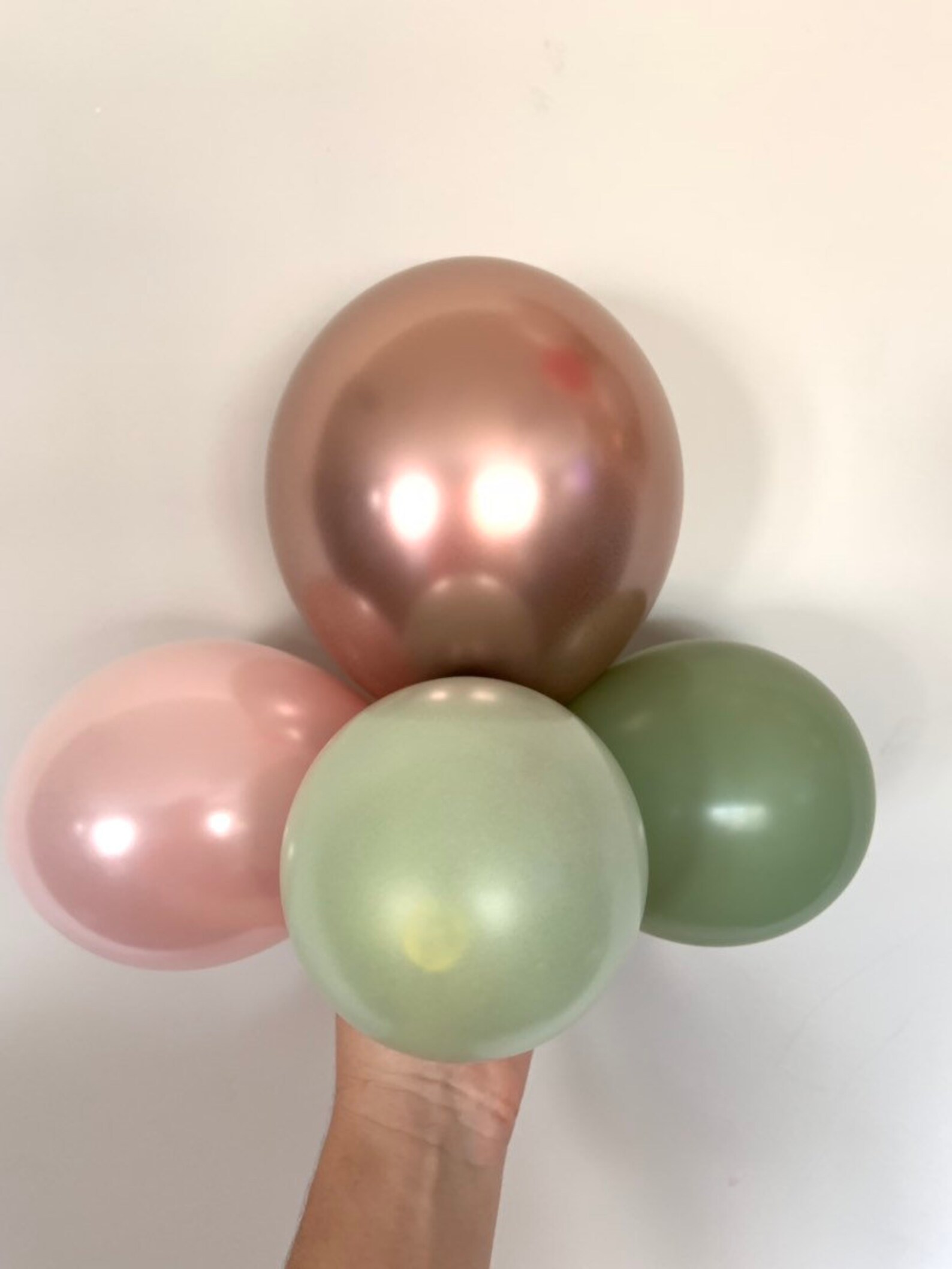 Mini Sage and Blush Balloons | Mini Blush and Sage Balloons | Mini 5 ...