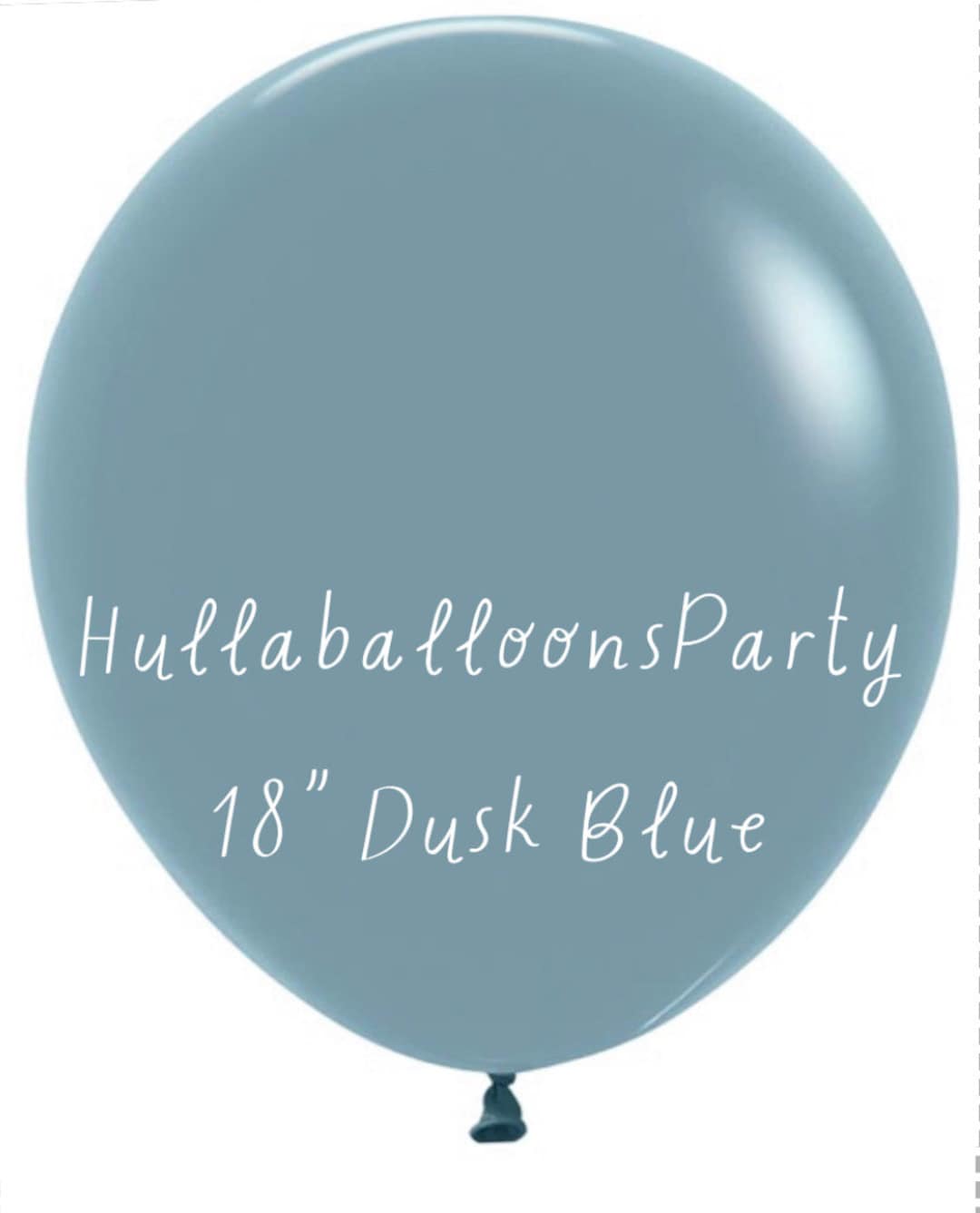 18 Inch Dusk Blue Balloons | Sempertex Dusk Blue Latex Balloons | Dusty ...