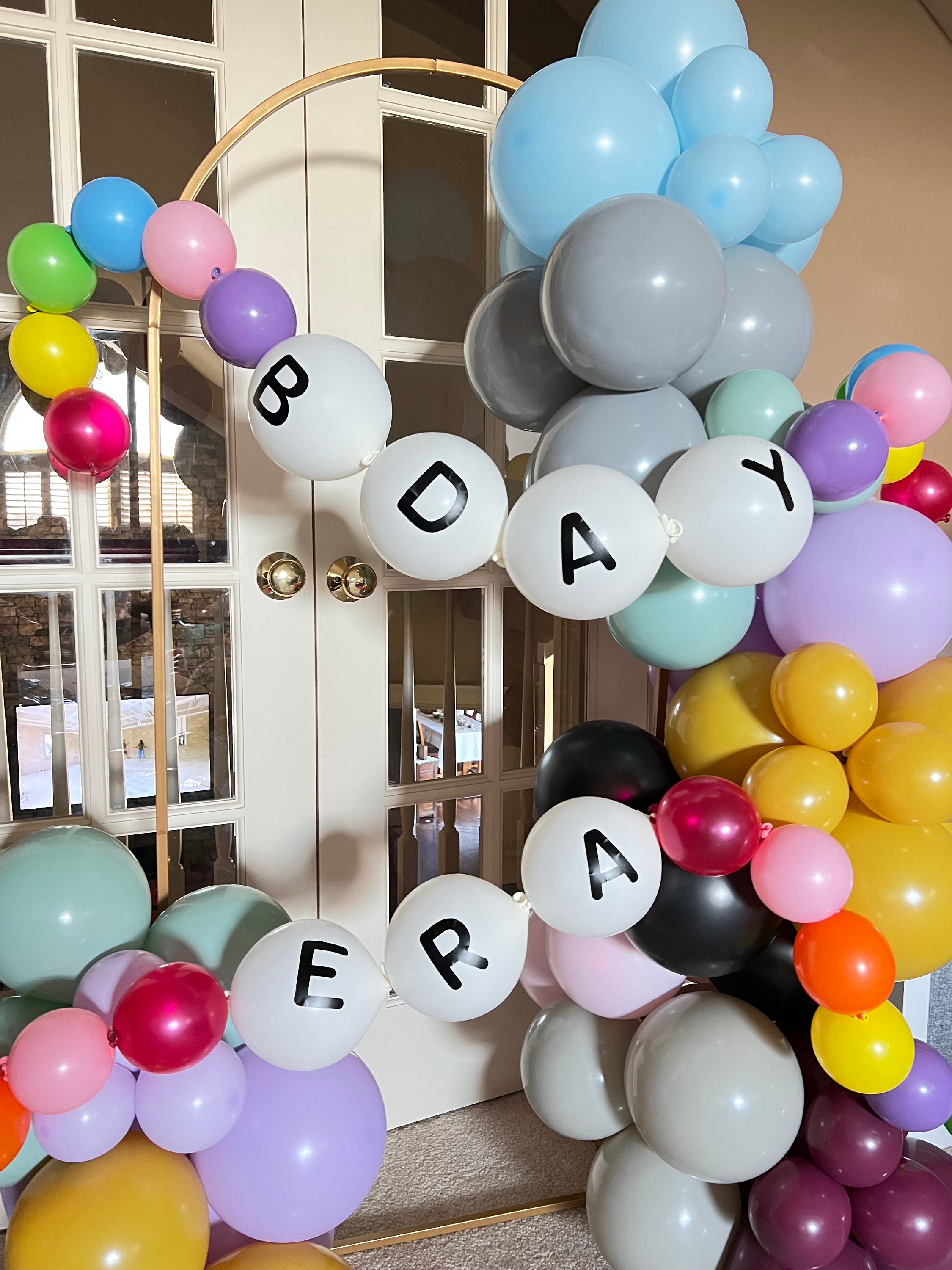 Friendship Bracelet Balloon Kit | in My Birthday Era Party | Custom ...