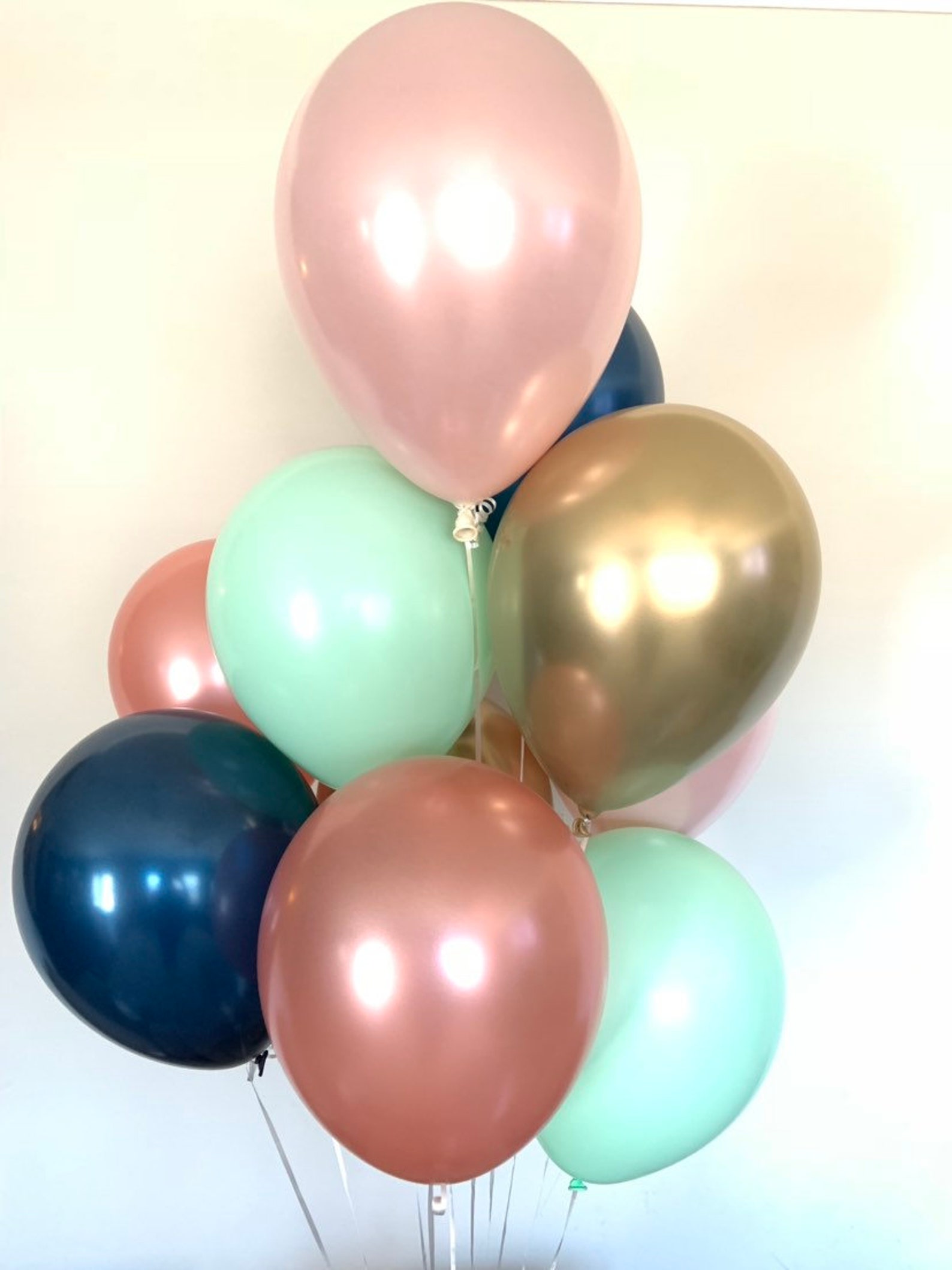 Pink Blush Balloons | Blush and Gold Balloons | Mint and Blush Balloons ...