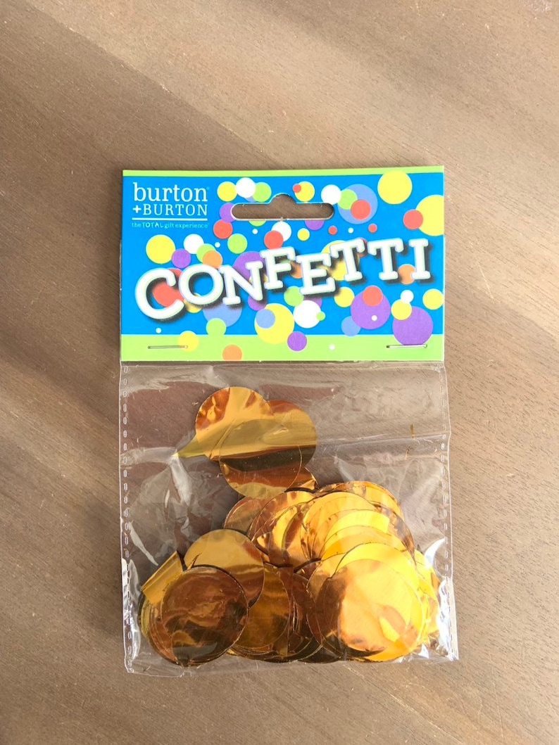 Gold Confetti | Gold Balloon Confetti | Gold Wedding Confetti | Gold ...