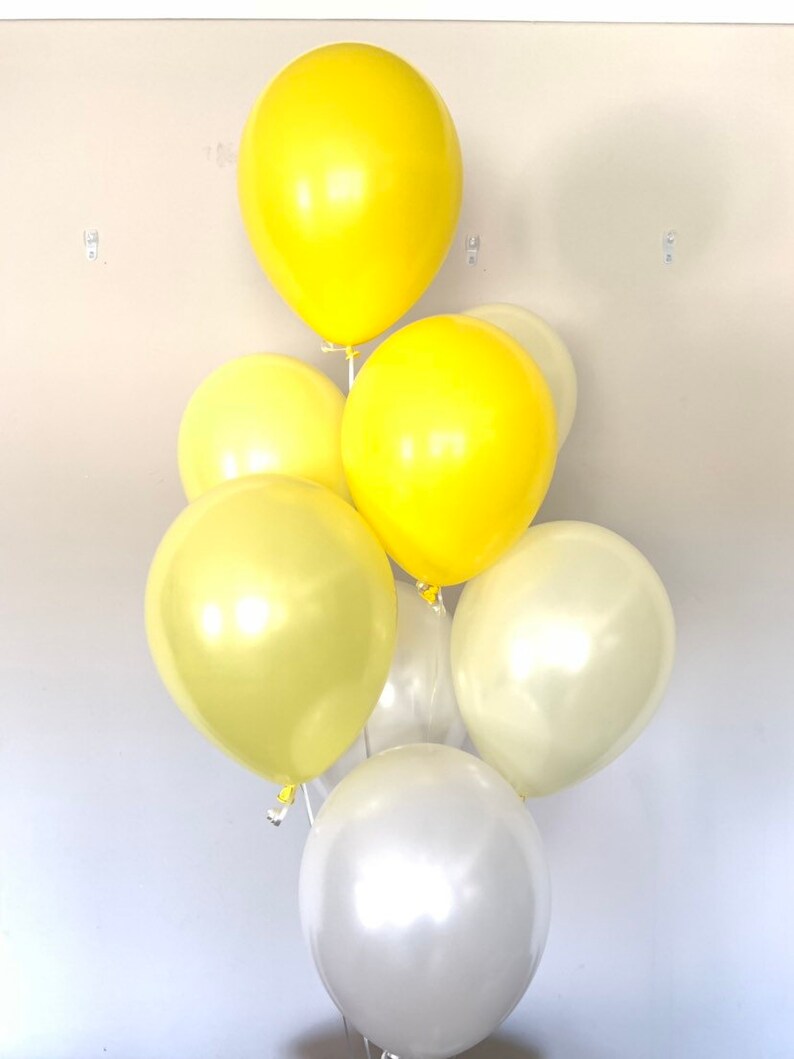 Yellow Balloons Lemon Balloons Citrus Balloons Lemonade - Etsy