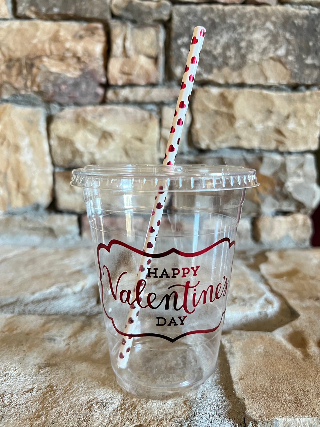 Valentine Cups | Valentines Day Party Decor | Valentines Day Party ...
