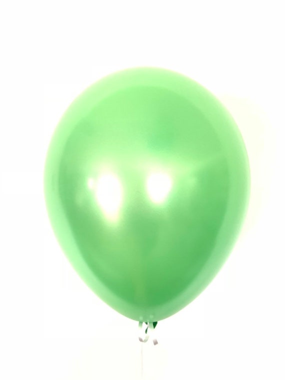 Lime Green Balloons Lime Green Wedding Decor Tropical - Etsy