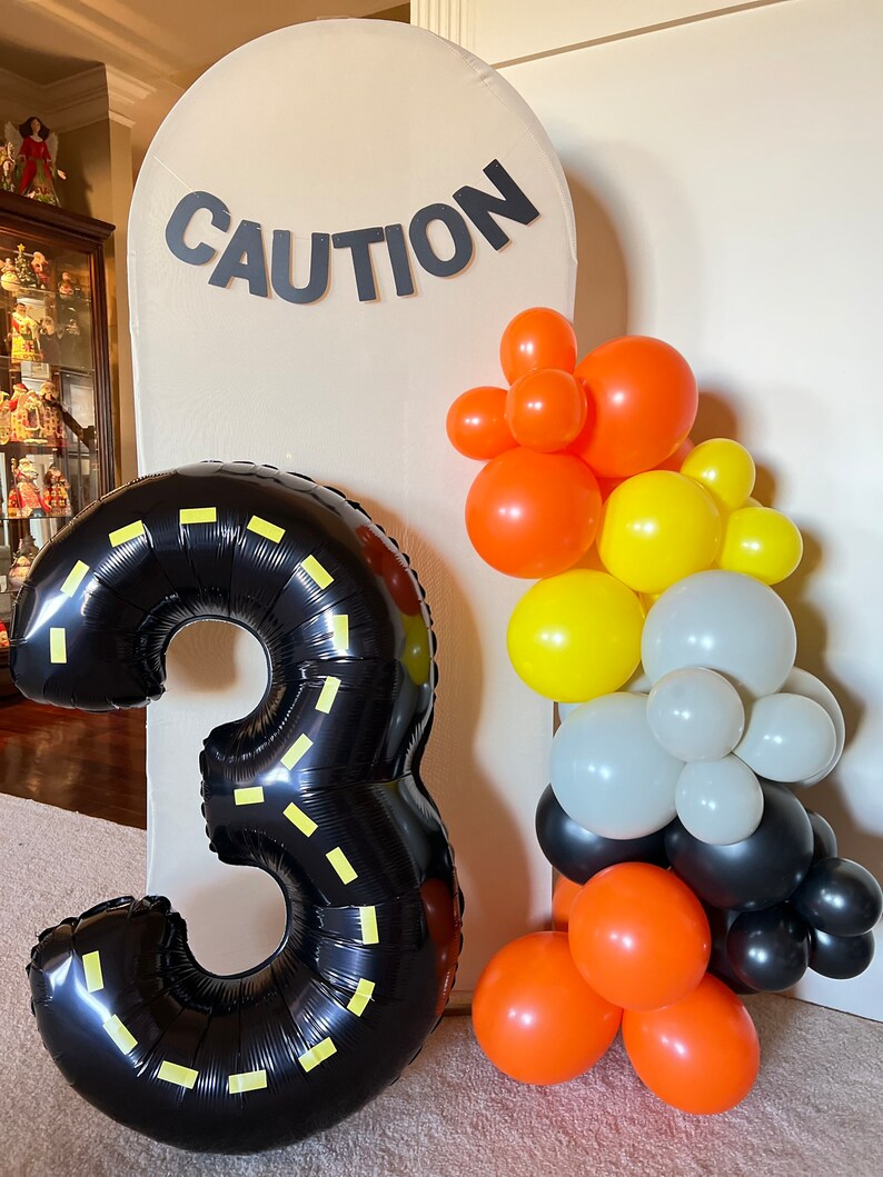 Construction Balloon Garland Kit DIY Construction Birthday - Etsy