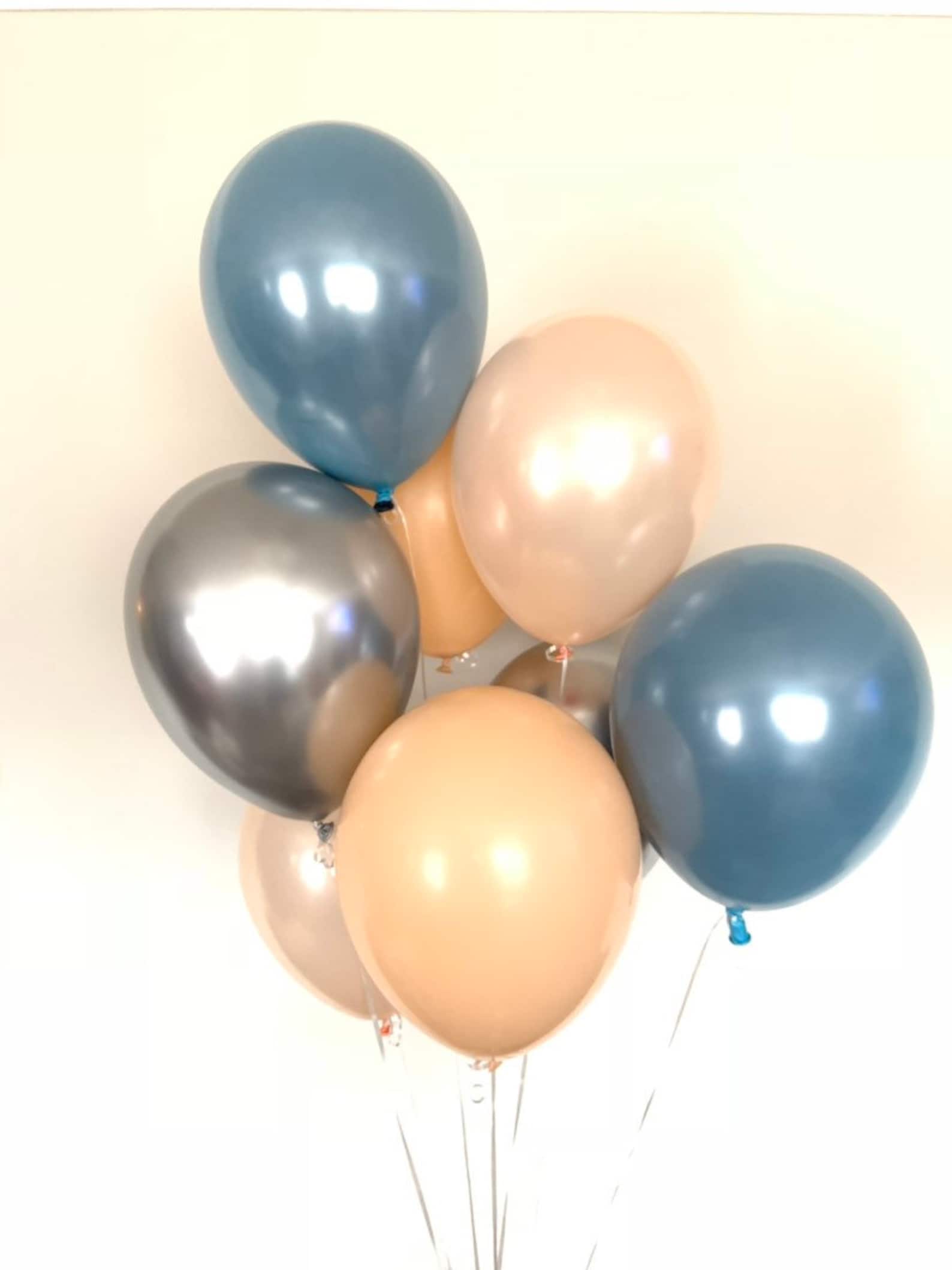 Slate Blue Balloons Slate Blue Wedding Decor Slate Blue - Etsy