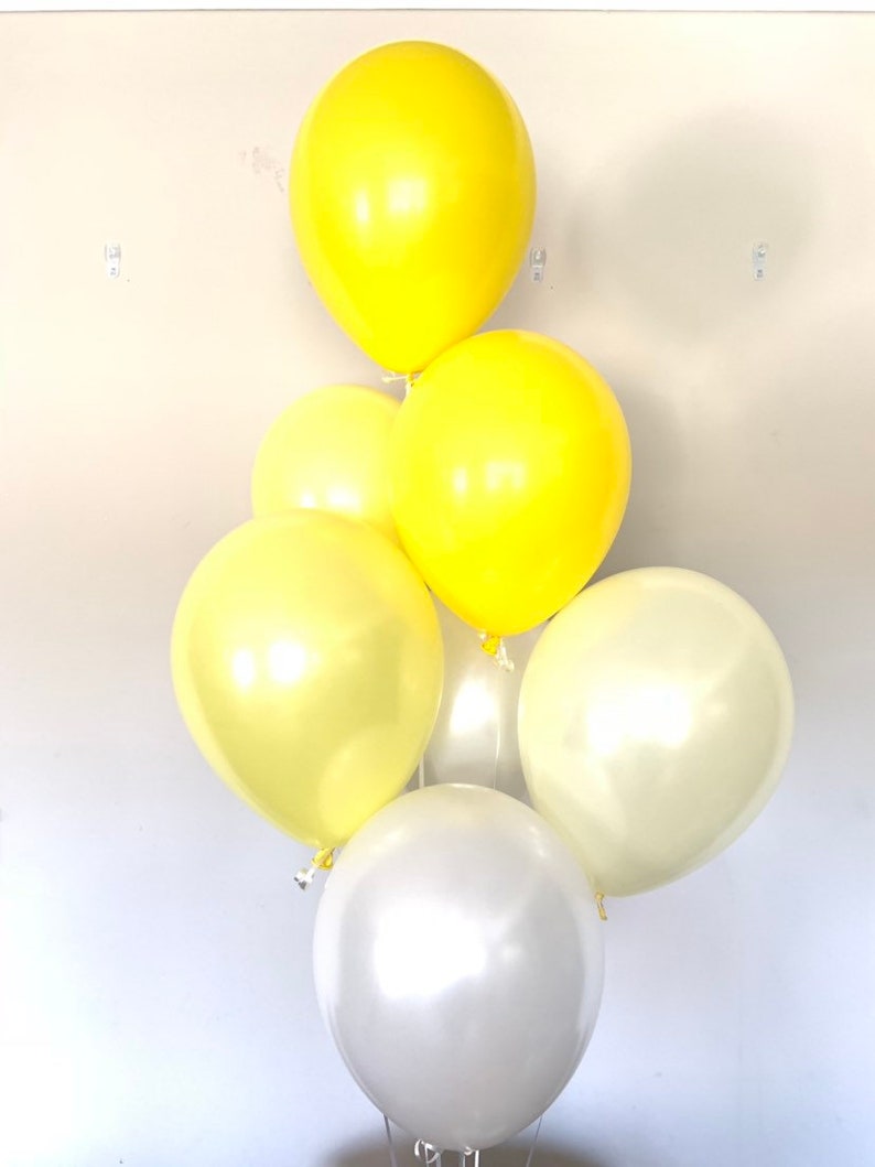 Yellow Balloons Lemon Balloons Citrus Balloons Lemonade | Etsy