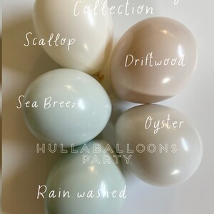 Coastal Cottage Layered Balloons | Beach First Birthday | Beach Baby ...
