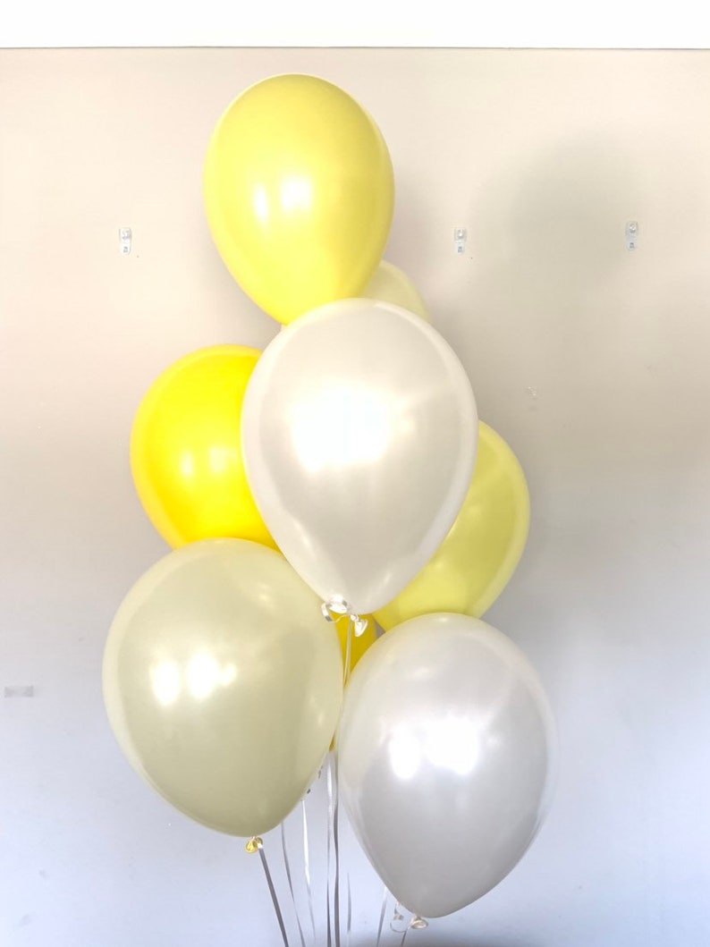 Yellow Balloons Lemon Balloons Citrus Balloons Lemonade - Etsy