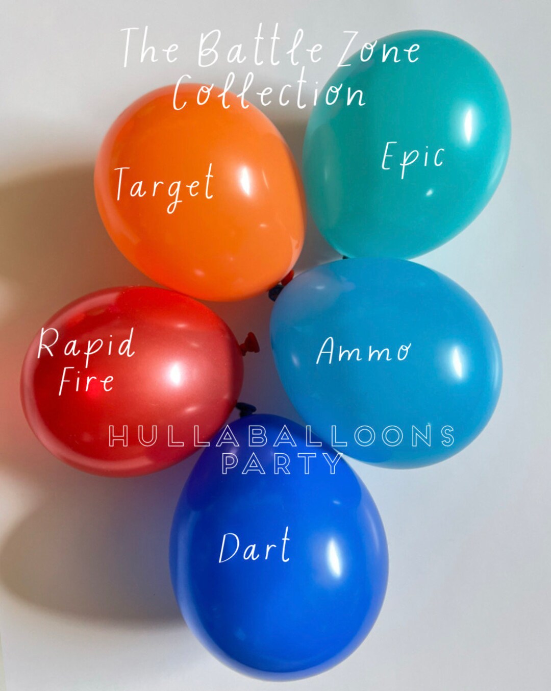 Battle Zone Balloons | Dart Gun Birthday Party | Epic Battle Birthday ...