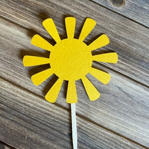 Boho Sun Cupcake Toppers | Boho Sun Cake Toppers | First Trip Around ...