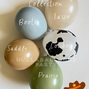 Little Cowboy Balloons | Barnyard Birthday | A Little Cowboy is on the ...