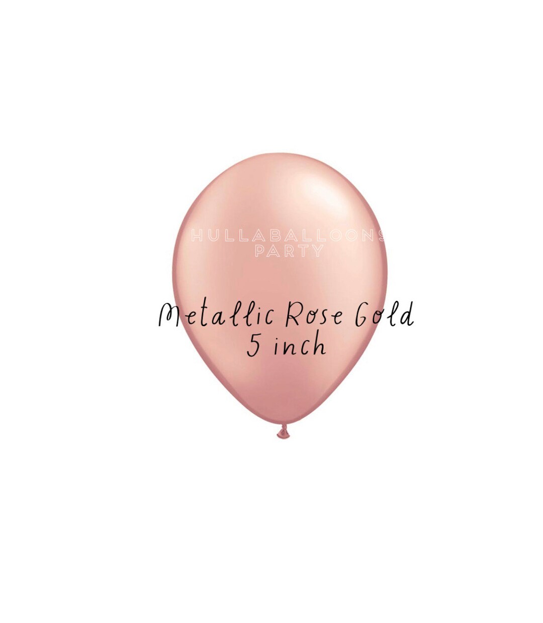 Mini Rose Gold Balloons | Rose Gold Balloons | Mini 5” Latex Balloons ...