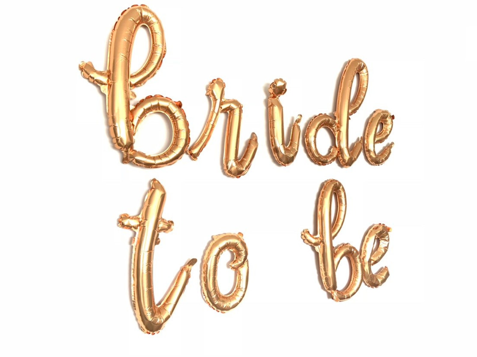 Bride to Be Balloons Gold Bride to Be Banner Gold Wedding - Etsy