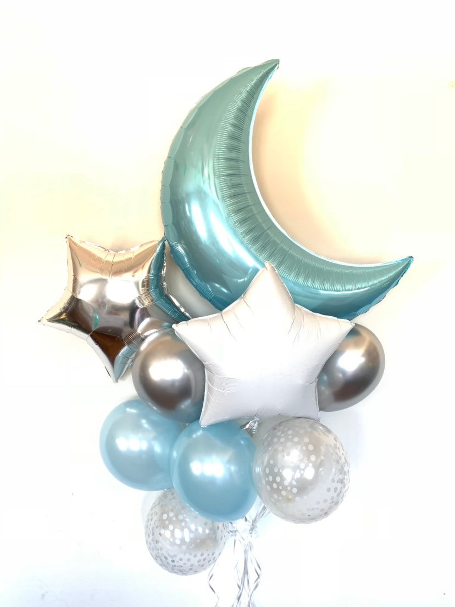 Twinkle Little Star Balloons | Blue Twinkle Little Star Baby Shower ...