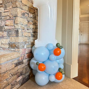 Blue Little Cutie Balloon Tower Kit | Blue Citrus First Birthday ...