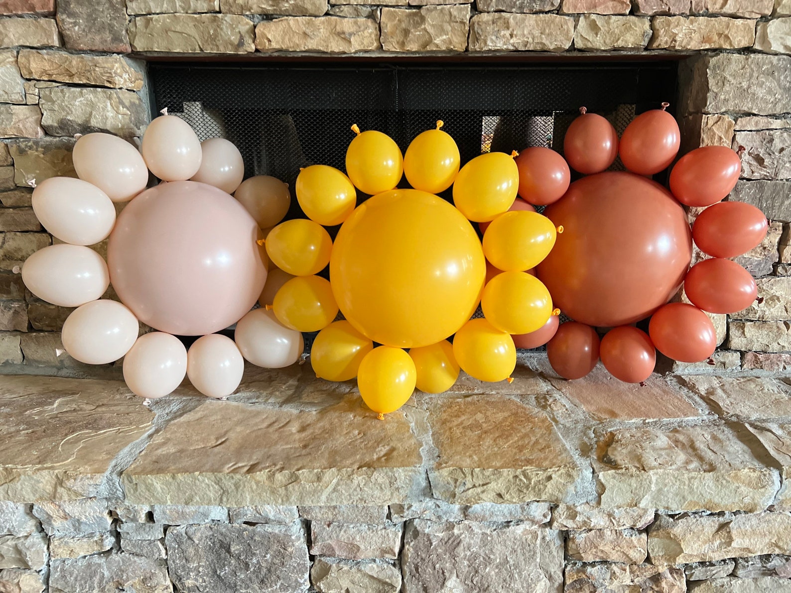 Little Sunshine Balloons First Trip Around the Sun Birthday Little ...