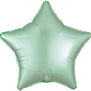 Sage Twinkle Little Star Balloons | Rose Gold Twinkle Little Star Baby ...