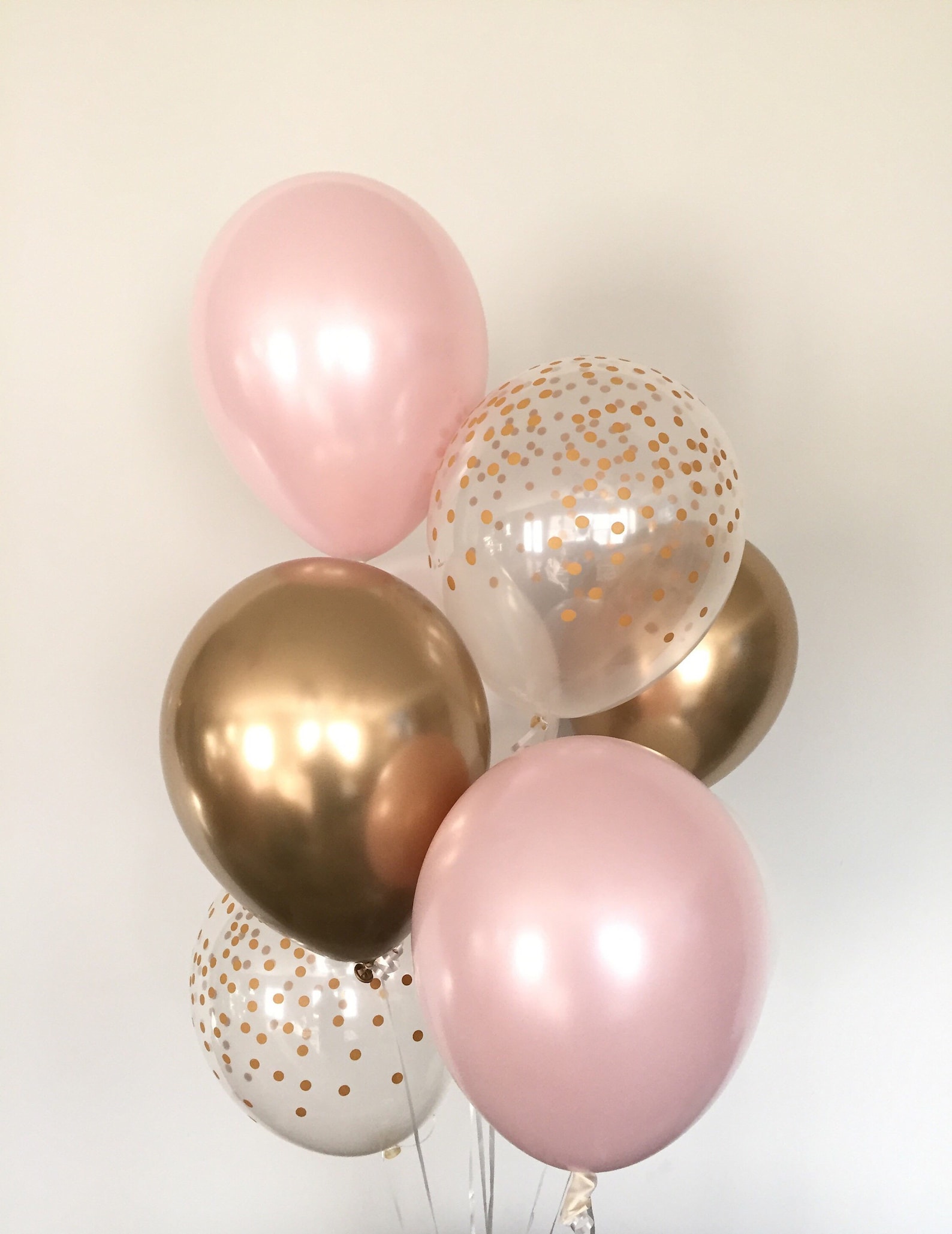 Pink Blush Balloons Blush and Gold Balloons Gold and Blush - Etsy Canada