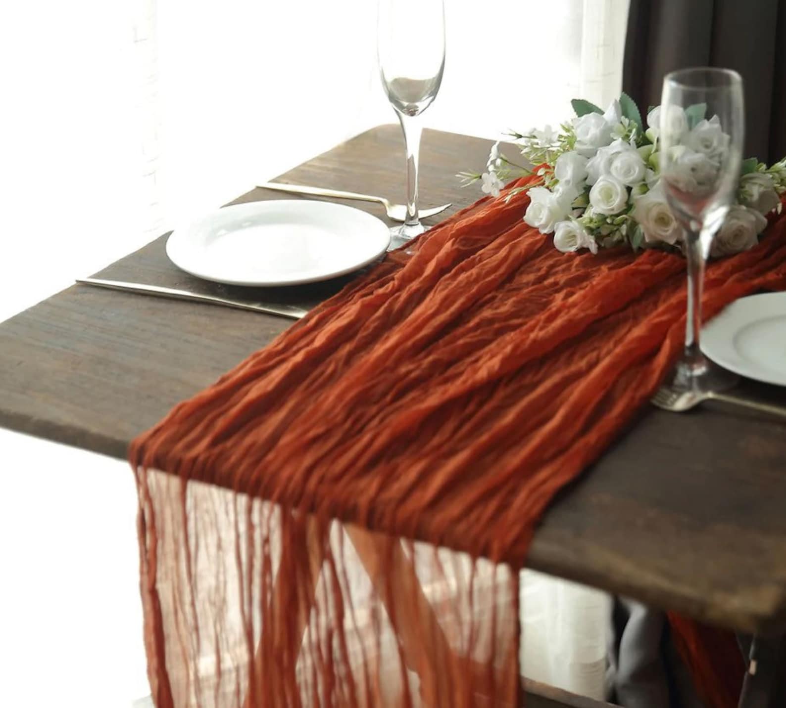 Rustic Terracotta Table Runner Terracotta Baby Shower Decor - Etsy