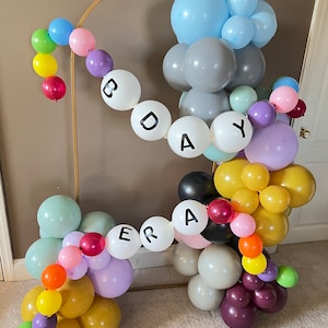 Friendship Bracelet Balloon Kit | in My Birthday Era Party | Custom ...