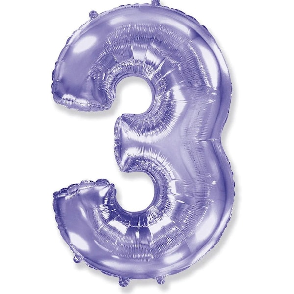 Number Balloons - Etsy