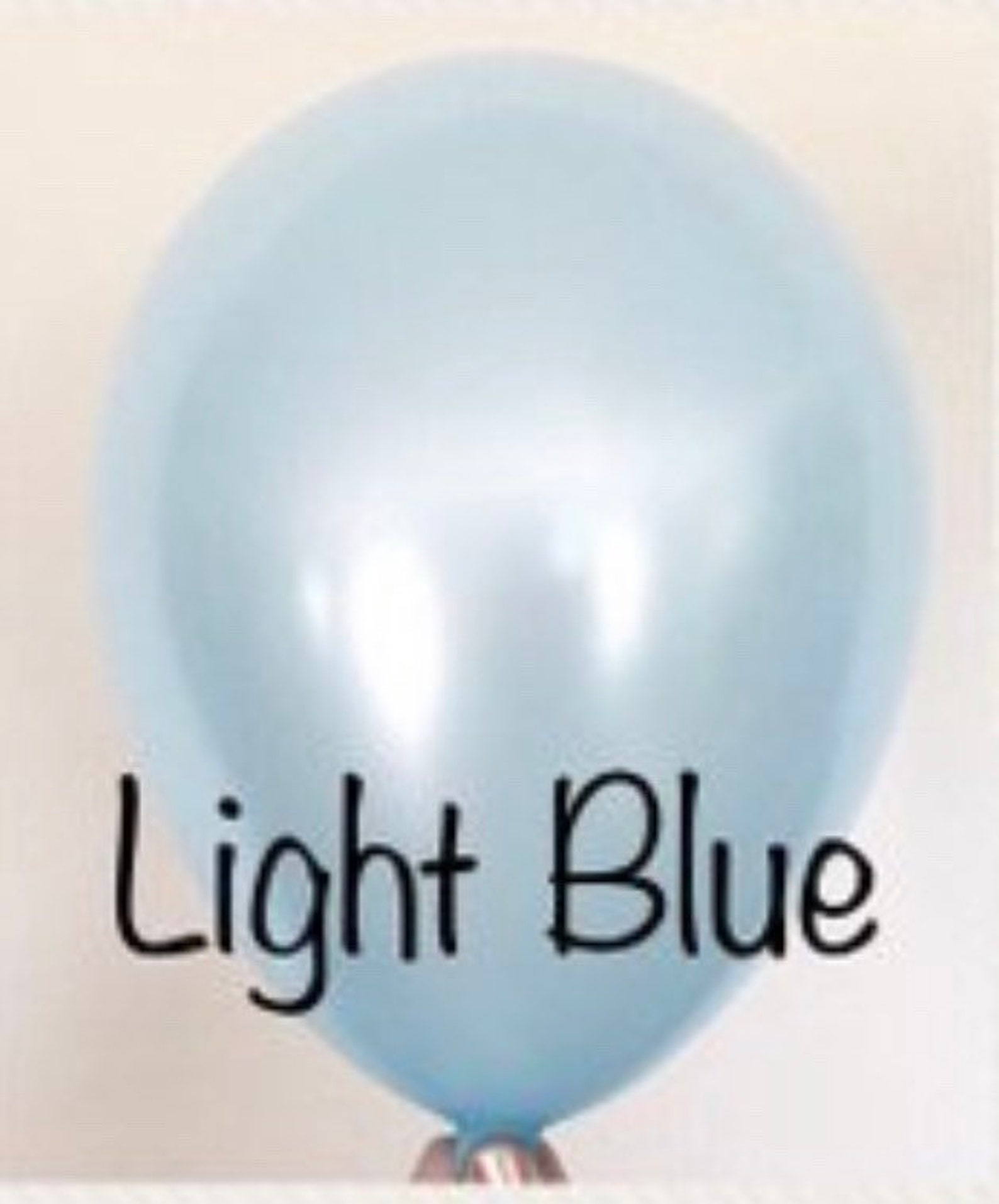 Light Blue Balloons | Blue Latex Balloons | Light Blue Birthday Party ...