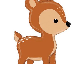Woodland Deer Balloons - Etsy