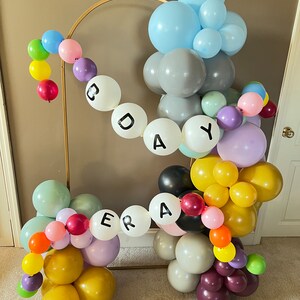 Friendship Bracelet Balloon Kit | in My Birthday Era Party | Custom ...